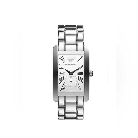 Emporio Armani | Accessories | Emporio Armani Classic Rectangle Watch ...